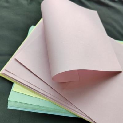 China Black Image Mix Wood /virgin Pulp Carbonless Paper for sale