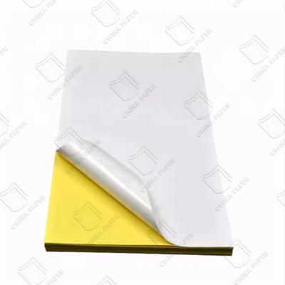 China Platinum Quality With High Quality Self Adhesive Kraft Sticker Paper for sale
