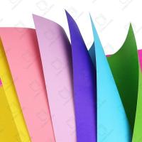 China 12 Colors Available Colored Paper Board Vibrant Colors for DIY Crafting Stationery for sale