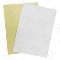 China High Gloss With White Or Yellow Glassine Release Paper For Self-adhesive Sticker Paper for sale
