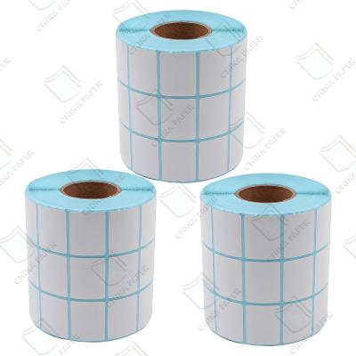 China Flexible Printing Sticker Paper Top Thermal Paper With White Yellow Glassine Release Paper Label Paper for sale