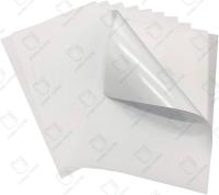 China China Mill Self-Adhesive Sticker Paper  With Glassine Liner For Labelling And Packaging for sale