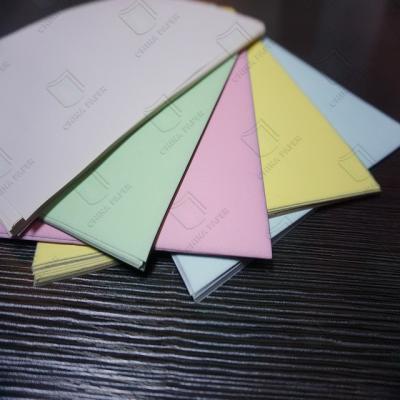 China CB,CFB,CF autocopy paper non-carbon autocopy paper white pink blue yellow blue for sale