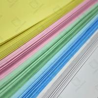China 50g 55g 60g White CB CF Carbonless Printing Paper / NCR Paper for sale