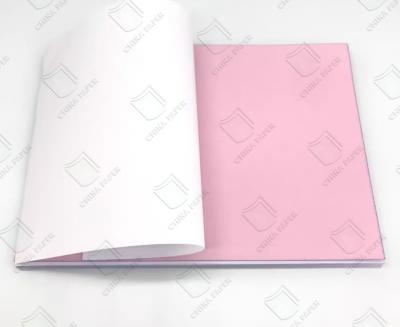 China 50gsm 55gsm 60gsm and 80gsm NCR Paper Carbonless Printing Computer Paper virgin and mixed NCR for sale