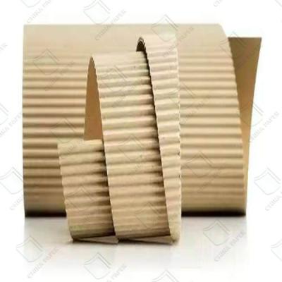 China 150g-230g  Uncoated Recycled Grade Corrugated Test Liner Brown Kraft Paper for sale