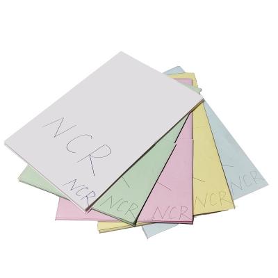 China 50g/55g Virgin Pulp /Mixed Pulp Carbonless Paper /NCR Paper /CB CFB CF for sale