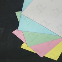 China 55gsm White Carbonless Copy Paper 2-Ply NCR Sheets with Black Image Ideal for Logistics & Bank Forms for sale