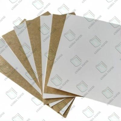 China Chinese Supplier Liquid Packaging Board Kraft Back White Back 205g-300g Milk Packaging for sale