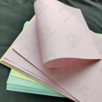 China Carbonless Copy Paper 60g 50g NCR CFB CF CB 70x100cm White Yellow Pink Blue for sale
