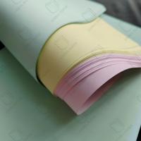 China Discount Invoice Bill Carbonless Copy Paper, Self-copy Paper NCR, 3-Fold Continuous Printing Paper for sale