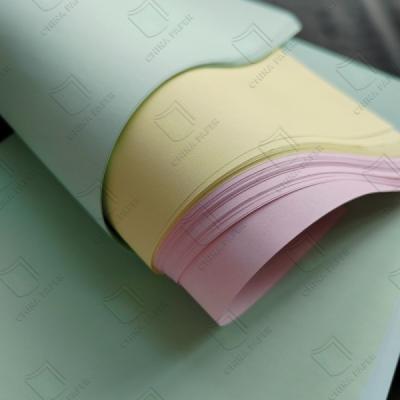China Discount Invoice Bill Carbonless Copy Paper, Self-copy Paper NCR, 3-Fold Continuous Printing Paper for sale