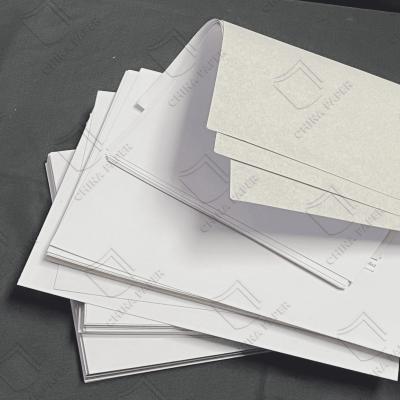 China 180-500gsm Eco-Friendly Duplex Board With Grey Back For Premium Cosmetic Packaging for sale