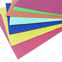 China Vibrant color offset paper light pink/yellow/green 55gsm 70*100cm sheet - Ideal for School Projects and Office Use for sale