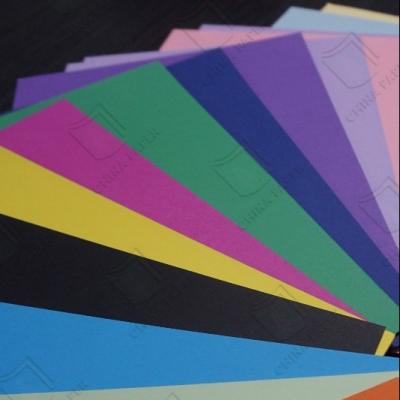 China 100% Virgin Wood Pulp Paper Color Paper 70-400GSM Manila Cartulina Color Board Handmade Crafts Paper for sale
