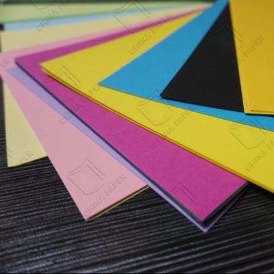 China Color Board High Brightness Various Colors For Kids DIY Color Paper 80gsm Offset Printing Colored Paper for sale
