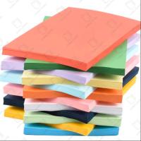 China High Brightness Color Board 80gsm Offset Printing Paper In Assorted Colors For Kids DIY Crafts for sale