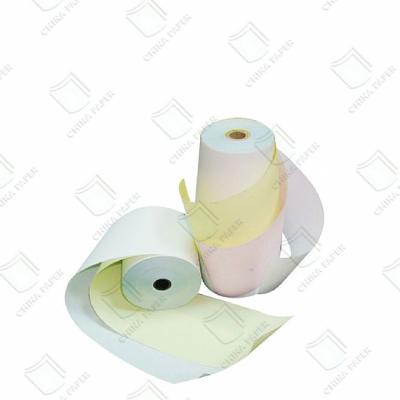 China 52g 55g Pink CFB Carbonless Paper / NCR Paper / CF Paper / CB Paper for sale