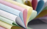 China CB CFB CF Carbonless Paper / NCR Paper In Rolls For Five Colors Sale for sale