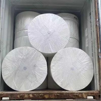 China Long Lasting And Economical Style Tissue Paper High Volume Toilet Paper Mother Jumbo Roll for sale