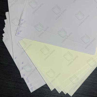 China Woodfree Uncoated Notebook Offset Paper From 58g To 120g In White And Ceamy Color for sale