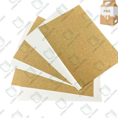 China White & Kraft LPB with Multi-Layer Structure - Offset/Flexo Printing for sale