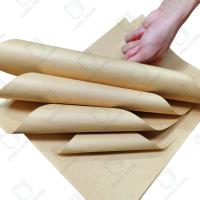 China 100% Virgin Wood Pulp Kraft Paper 65gsm-150gsm Brown /  White For Eco-Friendly Packaging for sale