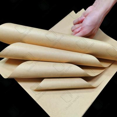 China Recyclable Kraft Paper Sheets  80g-150g Water-Resistant For Envelopes & Paper Bags for sale