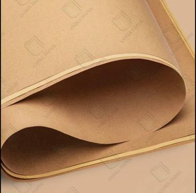 China Food-Safe Kraft Paper - SGS/ISO Certified, Perfect for Handmade Paper Bags & Retail Packaging for sale