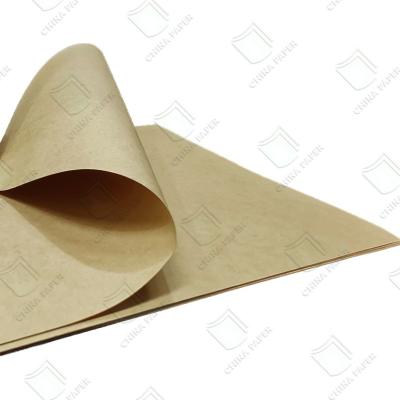 China Bulk Kraft Paper Supply - 25 Tons per 40FT Container, Customizable Roll/Sheet Sizes for sale