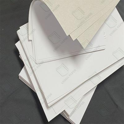 China Dual-Sided Matte/Satin Cardstock – Versatile Gray-White Base for Mixed Media Art & Photo Mounting for sale