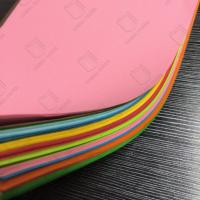 China Wood Pulp 70-400GSM Colored Cardboard For DIY Crafts & Packaging for sale