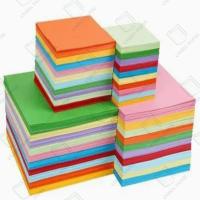 China Eco-Friendly Bristol Color Board Light Blue 180GSM For Children's Stationery And Origami for sale