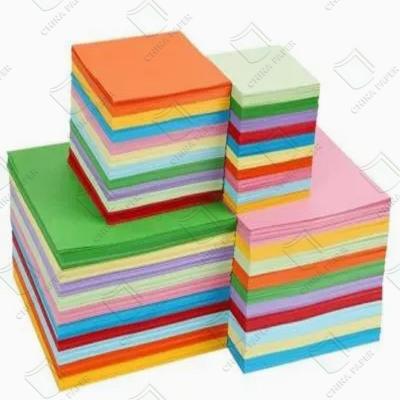 China Eco-Friendly Bristol Color Board Light Blue 180GSM For Children's Stationery And Origami for sale