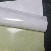 China 100% Wood Pulp Super White Gloss Paper ISO SGS Certified Self Adhesive Printable Labels Shipping Carton Labels for sale