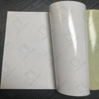 China Smooth Surface Yellow Release Paper Self Adhesive Sticker Paper for Instruction Label for sale