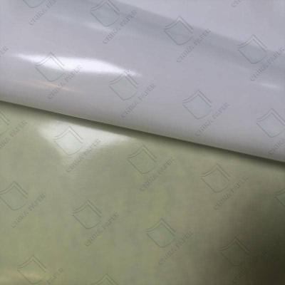 China Glossy Self Adhesive Sticker Paper Rolls Small White Release Paper for sale