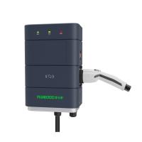 China Level 2 32A LED LCD AC EV Charger Station 7KW Single Phase GBT Connection for sale