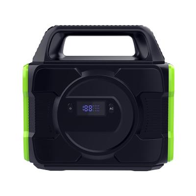 China Outdoor Camping Home Emergency Portable Power Station 300W Solar Generator for sale