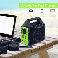 China AC Outlet Portable Electric Power Station 300W For Camping Travel Hunting for sale
