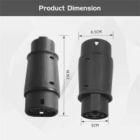 China Electric Vehicle Charging Adaptor AC J1772 Charger Plug Type1 to Type2 EV Adapter Type 2 to Type 1 EV Adapter for sale