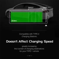 China Electric Vehicle Charging Adaptor AC J1772 Charger Plug Type1 to Type2 EV Adapter Type 2 to Type 1 EV Adapter for sale