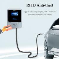 China 40A 48A 50A Wallbox EVSE SAE J1772 12KW US Electric Car Charger 9.6KW RFID 40 Amp EV Charger Level 2 50 Amp Chargepoint for sale