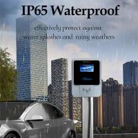 China 40A 48A 50A Wallbox EVSE SAE J1772 12KW US Electric Car Charger 9.6KW RFID 40 Amp EV Charger Level 2 50 Amp Chargepoint for sale