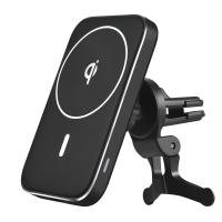 China Iphone 13 Wireless Magsafe Charger 15W/10W/7.5W Qi Car Mount Mobile Phone Holder Customized for sale