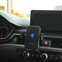 China 7.5W Qi Wireless Car Charger Auto Clamping Air Vent Phone Holder Mount ROHS for sale