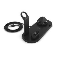 China 85% Qi Wireless Charger Dock 4 In 1 Charging Station 9V 1.8A for sale