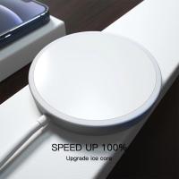 China 12V 1.5A Wireless Magsafe Charger 15W Ultra Slim For IPhone 12 Pro Max for sale