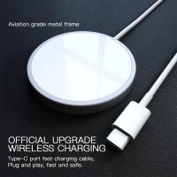 China 12V 1.5A Wireless Magsafe Charger 15W Ultra Slim For IPhone 12 Pro Max for sale