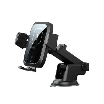 China 15W Wireless Car Charger Phone Holder for iPhone Wireless Charging Car Induction Charger Mount for iPhone 12 for sale